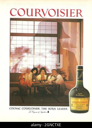 Hennessy Cognac vintage advert advertisement ad 1970s 1980s Stock Photo ...