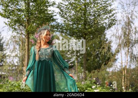 Model Lydia Butler representing The Mistress of Ural Mountains pictured ...