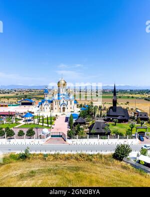 The Russian and Romanian Orthodox Churches in Episkopeio village ...