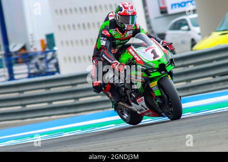 WSBK 2021 Some of the drivers of SuperBikes category, during free ...