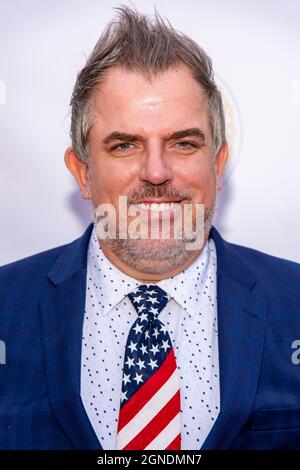 LOS ANGELES - SEP 24: Matthew Balzer, Bill Sage at the 2021 Catalina ...