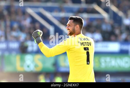Dimitar Mitov, Cambridge United goalkeeper Stock Photo - Alamy