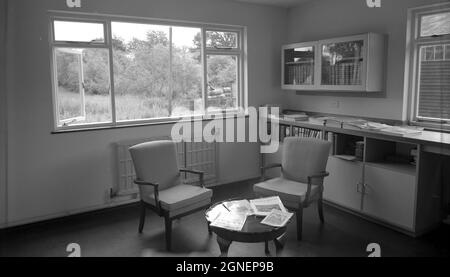 Doctors surgery waiting room England UK Stock Photo - Alamy