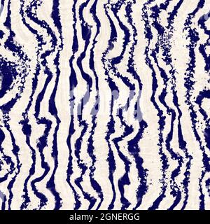 Distorted stripe monochrome seamless raster pattern. Minimalist ...