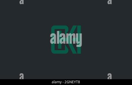 LETTERS CKH LOGO DESIGN WITH NEGATIVE SPACE EFFECT FOR ILLUSTRATION USE ...