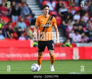 Alfie Jones #5 of Hull City during the Sky Bet Championship match Hull ...