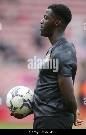 Josh Emmanuel (12) of Hull City in action Stock Photo - Alamy