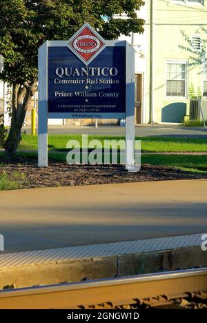 Logo of Marine Corps Base Quantico Stock Photo - Alamy