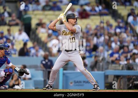 Pittsburgh Pirates' Bryan Reynolds bats against Houston Astros starting ...
