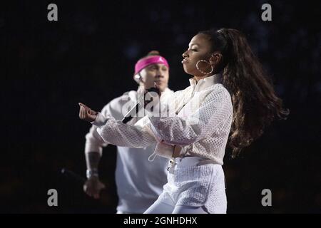 Jessica Reynoso aka J. Rey Soul singer of The Black-Eyed Peas ...