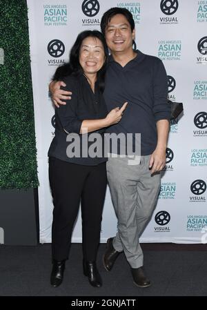 Director Anna Chi at the 2021 Los Angeles Asian Pacific Film Festival ...