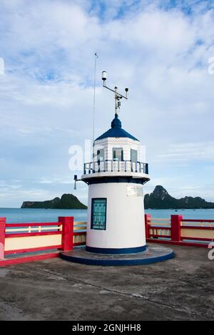Beacon lighthouse and station measurement determination sea level on ...
