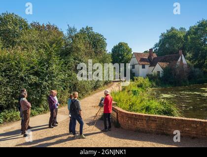 John Constable - The Mill Stream Stock Photo - Alamy