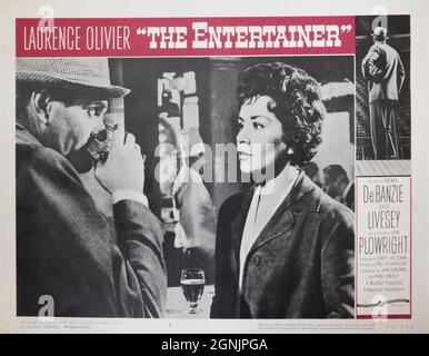 LAURENCE OLIVIER as Archie Rice in the original stage production of THE ...