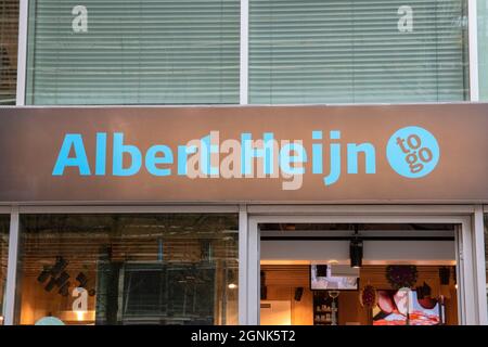 AH To Go At The Zuidplein Street Amsterdam The Netherlands 2019 Stock ...