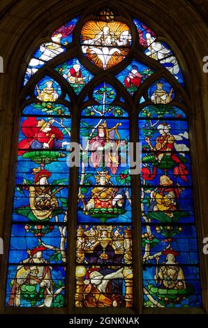 The Arbre de Jesse at the Église de Saint-Aignan is a medieval ...