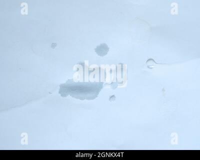 Drops of water on a sheet of paper Stock Photo - Alamy