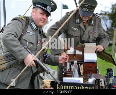 MP3008. German late second world war copy of the British Sten gun with ...