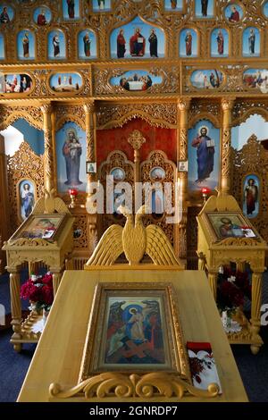 Rudi orthodox monastery church, Moldova Stock Photo - Alamy
