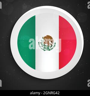 Mexico Dia de la Bandera for Mexican Flag Day. Vector illustration ...