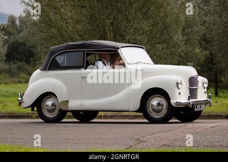 Austin 8 tourer. British vintage classic 1940's car. open top ...