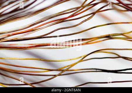 copper wire twist Stock Photo - Alamy