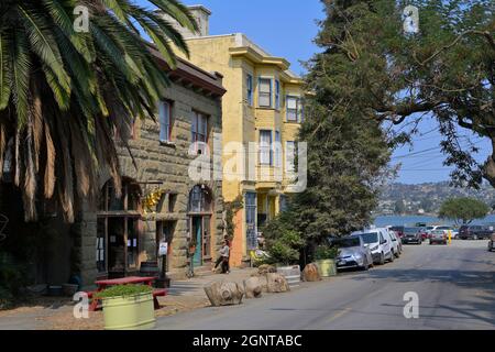 The Bull Valley Roadhouse, Port Costa CA Stock Photo - Alamy