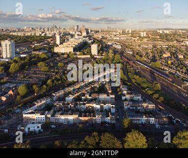 Falcon Park, Battersea Stock Photo - Alamy