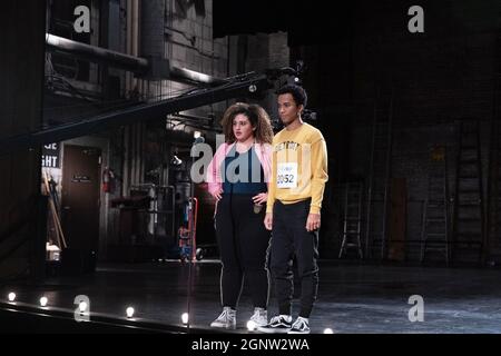 THE BIG LEAP, from left: Simone Recasner, Raymond Cham Jr., Swan Song ...