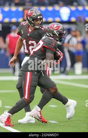 Tampa Bay Buccaneers quarterback Tom Brady (12) celebrates his ...