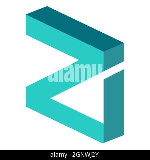 Zilliqa decentralized cryptocurrency vector logo Stock Vector Image ...