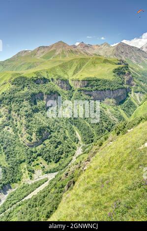 Gudauri Viewpoint, Georgia Stock Photo - Alamy