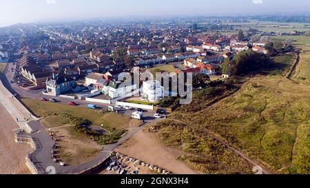 Sandown Castle Community Garden, Deal, Kent Stock Photo - Alamy