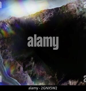 crystal overlay texture colour background Stock Photo - Alamy