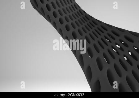 Bioforms Morphic Background wallpaper Black and white Stock Photo - Alamy