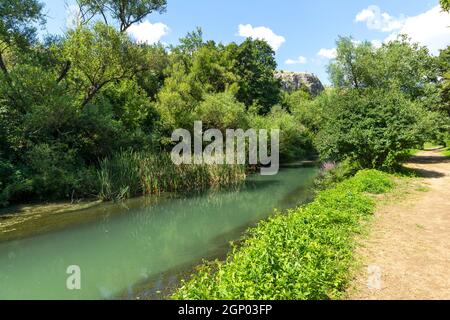 Amazing landscape of Iskar Panega Geopark along the Gold Panega River ...