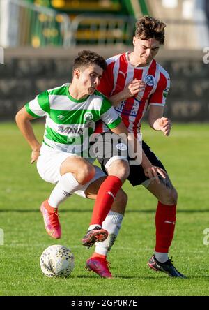 25 September 2021. Buckie Thistle FC, Victoria park, Midmar Street ...