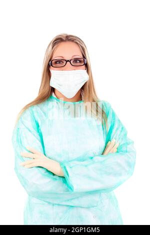 Young and sucessful medic posing Stock Photo - Alamy