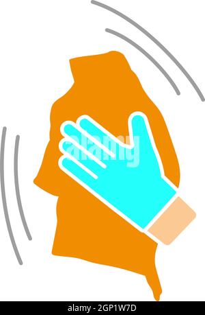 Wet Cleaning Icon Stock Vector Image & Art - Alamy