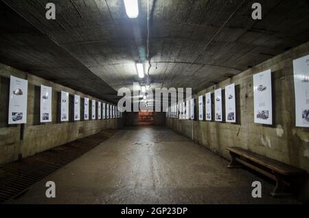 Complex Osowka of Project Riese in Gluszyca, Poland. In 1943 Nazi ...
