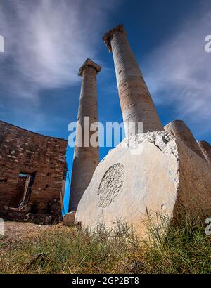 Located between the ridges of Tmolos Mountain and the acropolis of the ...