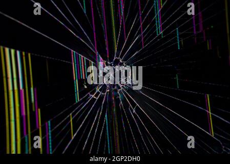 Laptop with a smashed screen (MacBook Pro, Retina 13-inch 2015) with a ...