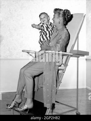 EVE ARDEN Brooks West son Douglas Brooks West.Supplied by Photos, inc ...