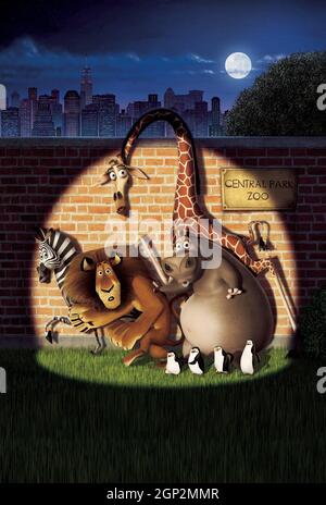 MADAGASCAR, Gloria, Melman, 2005, (c) DreamWorks/courtesy Everett ...