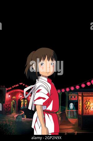 SPIRITED AWAY, (SEN TO CHIHIRO NO KAMIKAKUSHI), Haku, Chihiro, 2001, (c ...