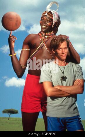 THE AIR UP THERE (1994) CHARLES GITONGA MAINA, KEVIN BACON TAUT 004 H Stock Photo - Alamy