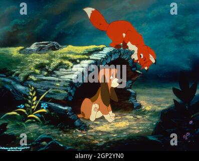THE FOX AND THE HOUND, Copper, Tod, 1981, ©Walt Disney Pictures ...