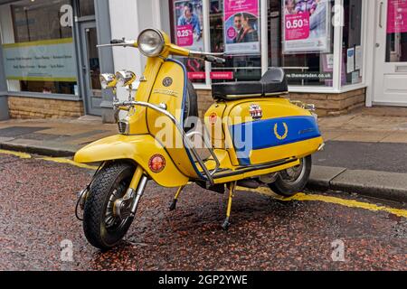 Lambretta. Ribble Valley Scooter Rally 2022 Stock Photo - Alamy