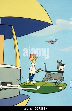 JETSONS: THE MOVIE, from left, George Jetson (voiced by George O'Hanlon ...