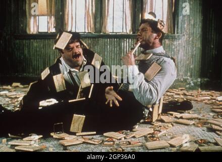 MOUSEHUNT, from left: Lee Evans, Nathan Lane, 1997. ©DreamWorks ...